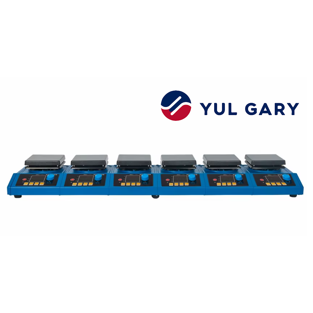 6 position Hotplate Magnetic Stirrer YG2124 - Yul Gary